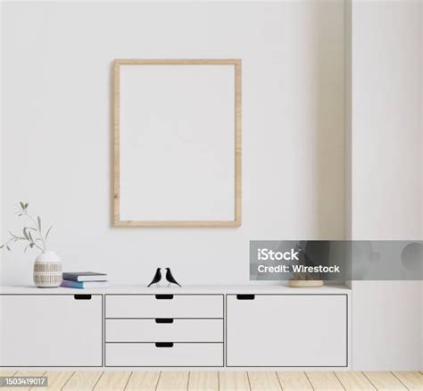 대형 흰색 인테리어 디자인과 프레임이 특징인 세련된 현대 거실의 3d 그림 0명에 대한 스톡 사진 및 기타 이미지 0명 3차원 형태 경외감 Istock