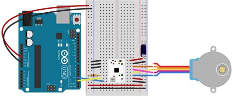 Lab Controlling A Stepper Motor With A Step And Direction Driver Itp Physical Computing