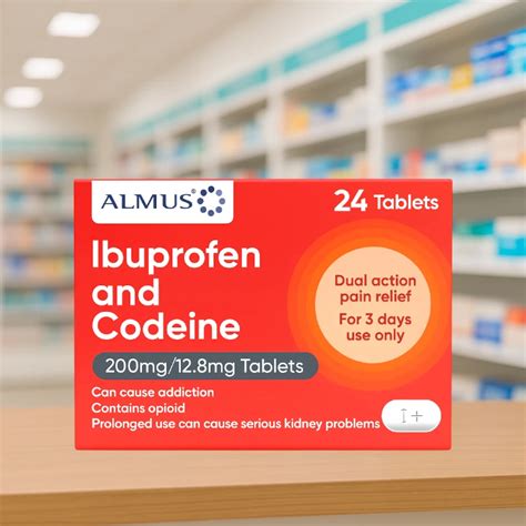 Ibuprofen And Codeine Tablets Health Pharmacy