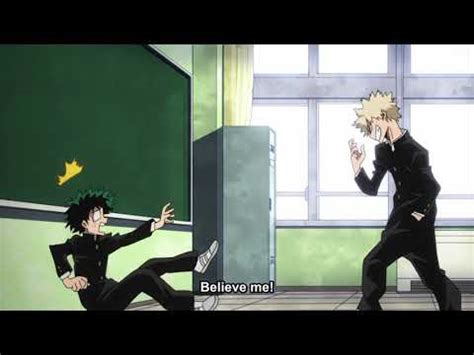 Bakugou Bullying Deku My Hero Acadamia Anime Prison Youtube