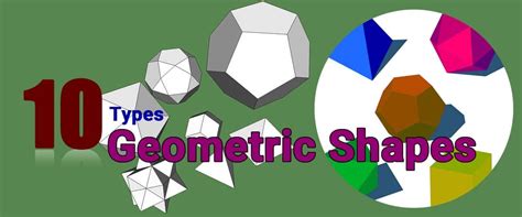 Modeling 10 Types Of Geometric Shapes In Sketchup