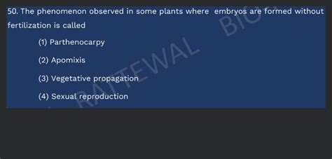 [solved] the phenomenon observed in some plants where in parts of the sex