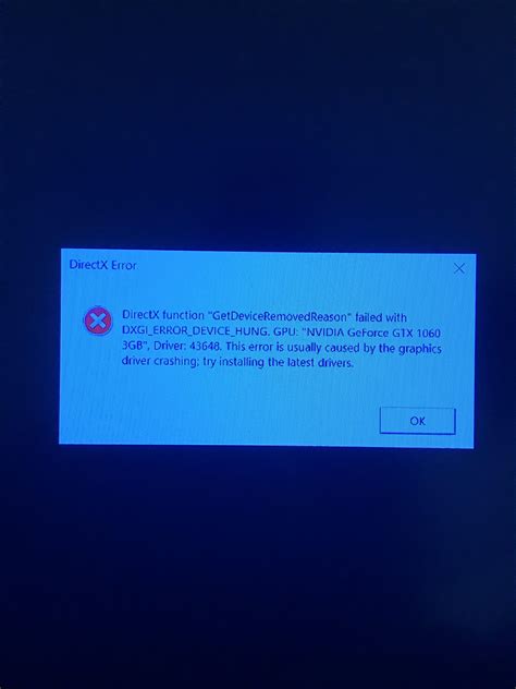 Anybody On Pc Get DirectX Errors Like This And Does Anybody Know A Solution R FifaCareers