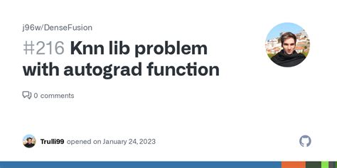 Knn Lib Problem With Autograd Function · Issue 216 · J96wdensefusion