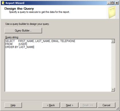 Design The Query