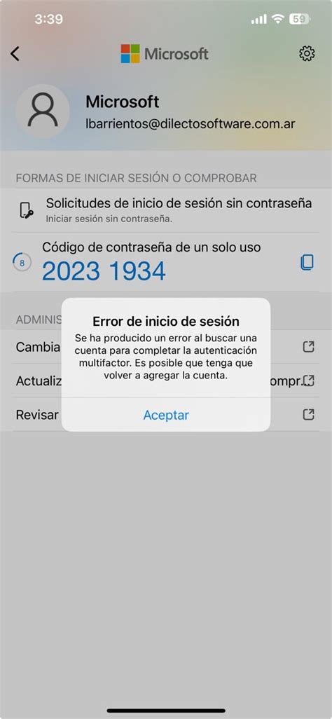 Mfa Issue In Azure An Error Occurred While Looking For An Account To