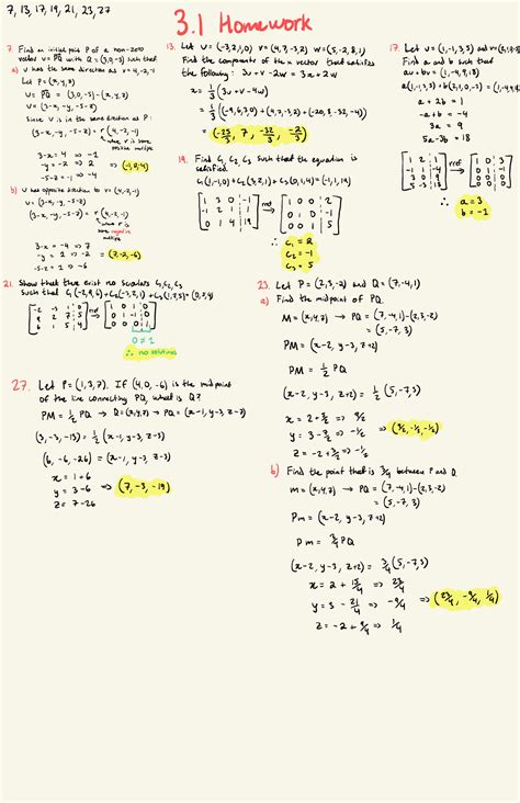 3 1 Problems Calc Ii Assignment Work 7 13 3 Homework 7 Find An Initial Point P Of A