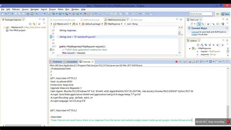 Small Multithreaded Webserver Implemented In Java Using Socket