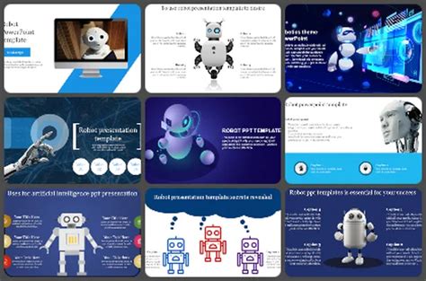Robotics PPT Presentation Template Google Slides