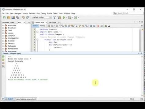 Java Program to print Pascal Triangle | Pascal's triangle, Triangle, Computer programming