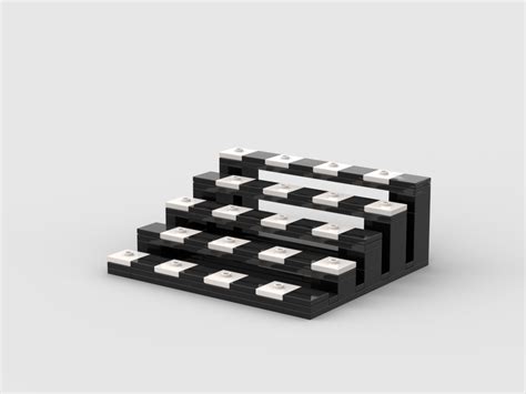 Lego Moc Basic Minifigure Stand By Duffbricks Rebrickable Build With Lego