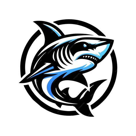 Premium Vector Black Shark Logo Design Vector