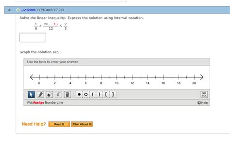 Solved Solve The Linear Inequality Express The Solution