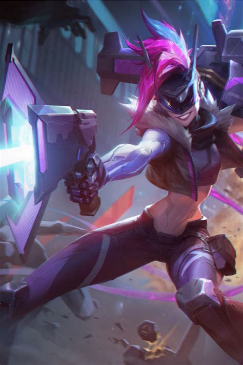 PROJECT Jinx Wall Poster League Of Legends Popular Skin Your Favorite Champion Perfect For A