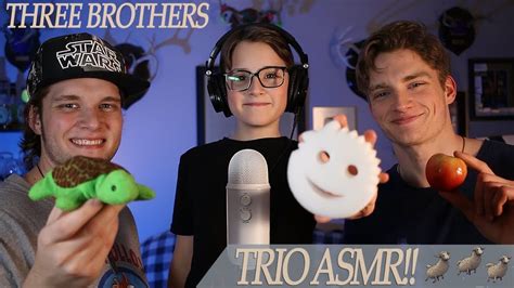 Asmr Three Triggers At Once Youtube