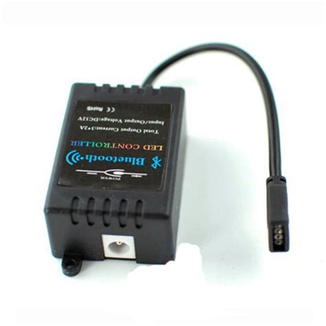 mini bluetooth rgb led controller dc12v controlled by smart phone ios android 4 0 timing