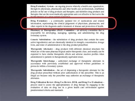 Ppt Formulary Powerpoint Presentation Free Download Id3504736