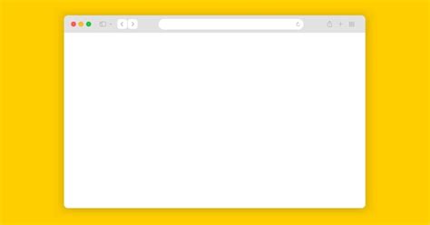 Premium Vector Realistic Search Engine Web Browser Window Template