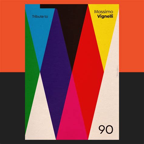 Massimo Vignelli Poster