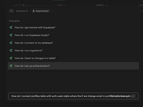 text overlapping in supabase ai pop up · issue 14018 · supabase