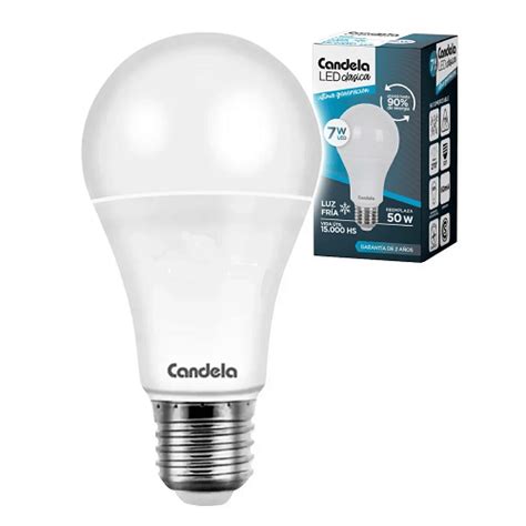 Lampara Led 7w Fria Candela El Hogar Obrero