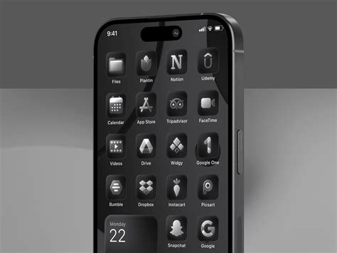 10 Best Dark And Black Ios App Icons And Icon Packs Solt Wagner