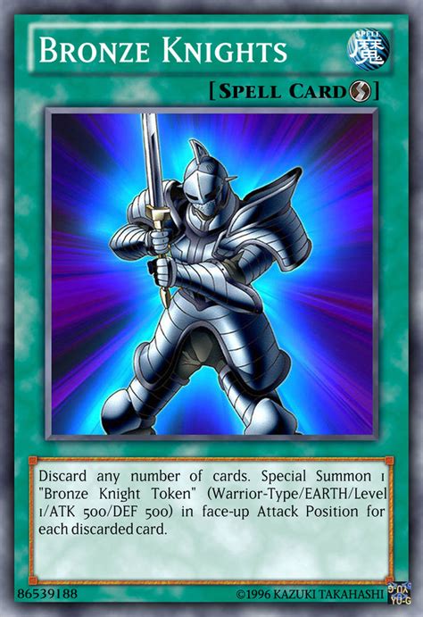 Bronze Knights Yu Gi Oh Custom Card By The Kc Express On Deviantart