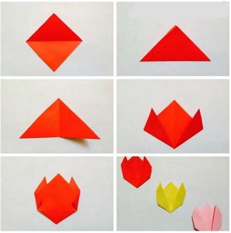 Como Fazer Flores De Origami