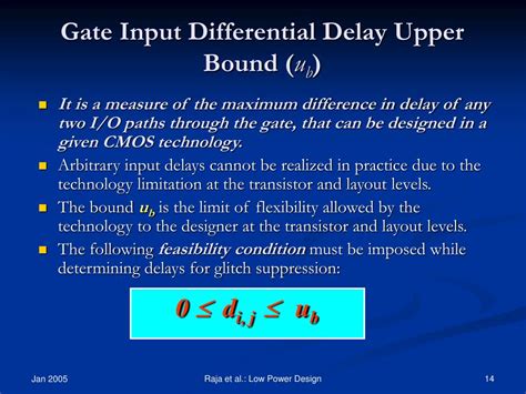 Ppt Variable Input Delay Cmos Logic For Low Power Design Powerpoint