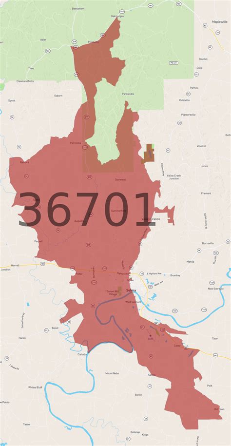 Zip Code 36701 AtlasBig Com