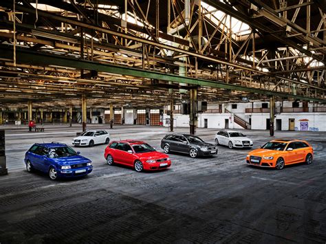 Audi Sport Celebrates Years Of Badass Rs Cars