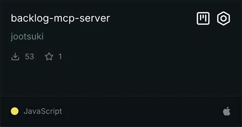 Backlog MCP Server Glama
