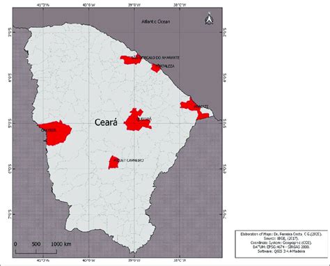 Study Site Map SOURCE Field Work Maps Elaborated By The Authors Of Download Scientific