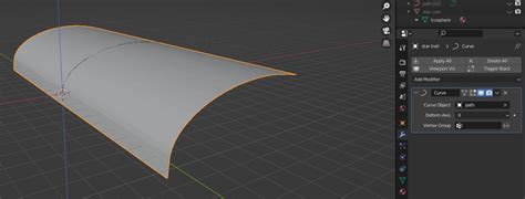 curve modifier does not work properly r blenderhelp