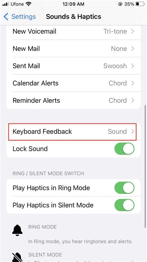 How To Enable Keyboard Haptic Feedback For IPhone In IOS