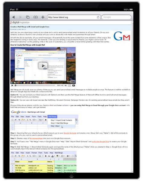 How Does Your Website Look On An IPad Digital Inspiration