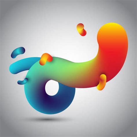 Abstract 3d Design Of Fluid Like Shape Eps Vector Uidownload