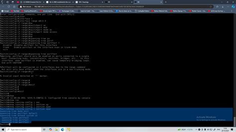 Solved In 2960 Modelswitch The Command Sh Running Config Section Spanning Page 2 Cisco