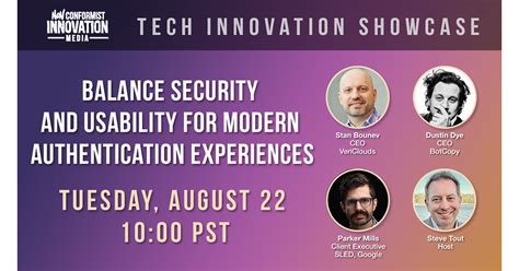 Webinar Balance Security And Usability For Modern Authentication