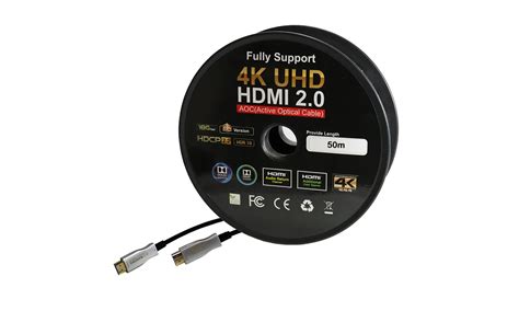 Uhd Hdmi Optical Cable 50m Hub Computers