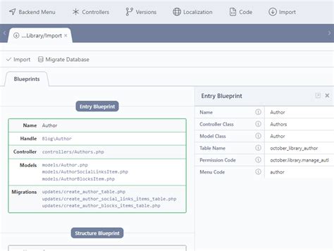 builder plugin october cms
