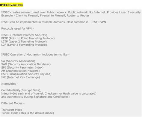 Ipsec Your Quick Review Guide To Network Security Pdf Connect 4 Techs