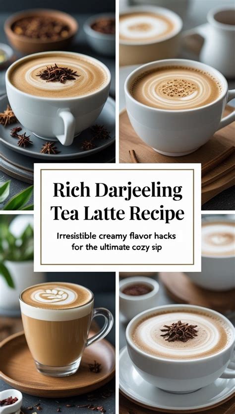 Rich Darjeeling Tea Latte Recipe Irresistible Creamy Flavor Hacks For