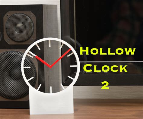 Hollow Clock 2 7 Steps With Pictures Instructables