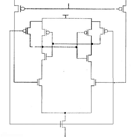 Schematic Circuit Diagram Of Current Latch Type Sense Amplifier Download Scientific Diagram