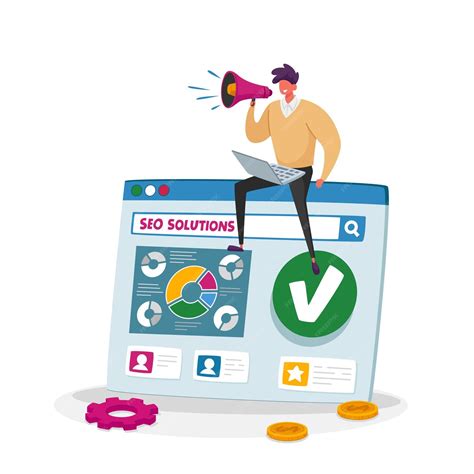 Premium Vector Seo Search Engine Optimization Business Data Analysis Concept