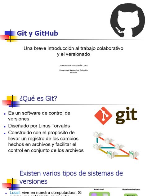 Git Y Github Pdf Archivo De Computadora Ingeniería Informática