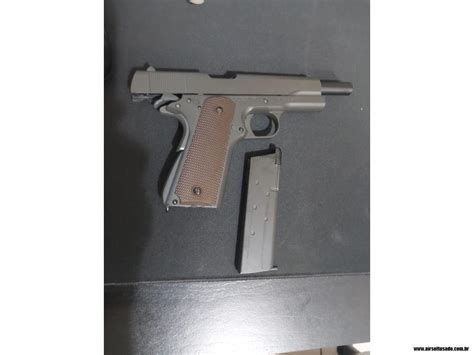 Airsoft Usado Pistola Airsoft Colt 1911 Airsoft Usado Pistola Airsoft Colt 1911