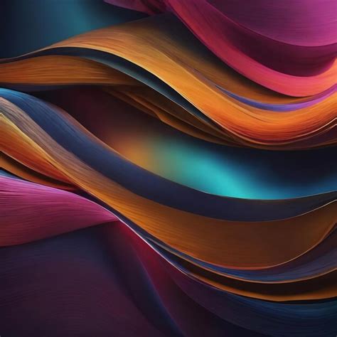 Premium Photo Curve Abstract Background