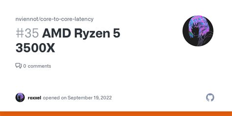 AMD Ryzen X Issue Nviennot Core To Core Latency GitHub